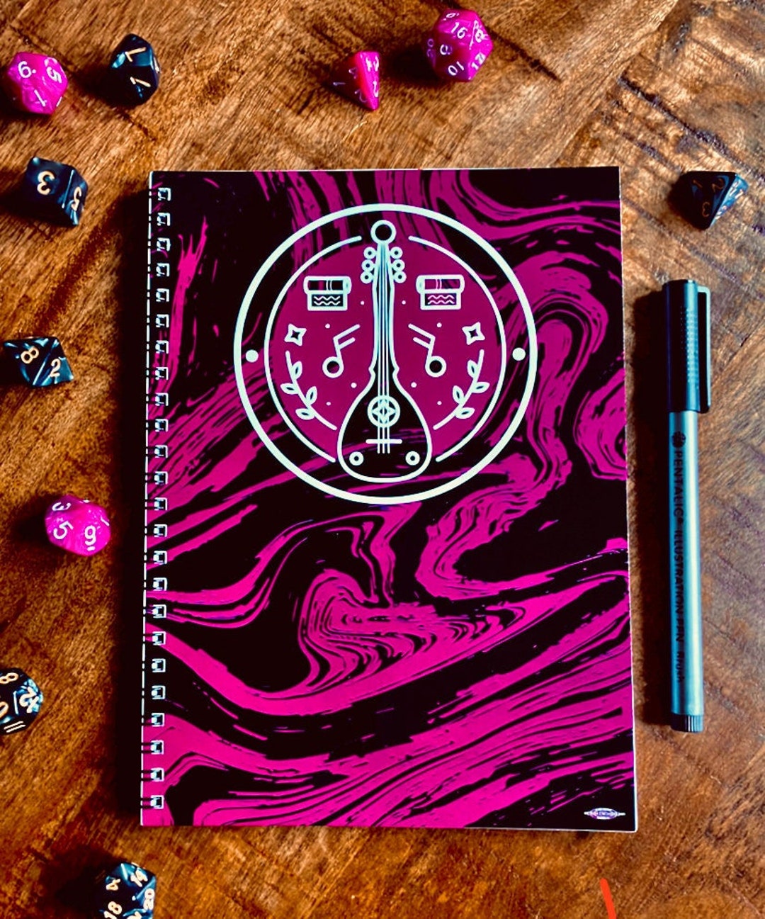 Bard Character Notebook - Etsy