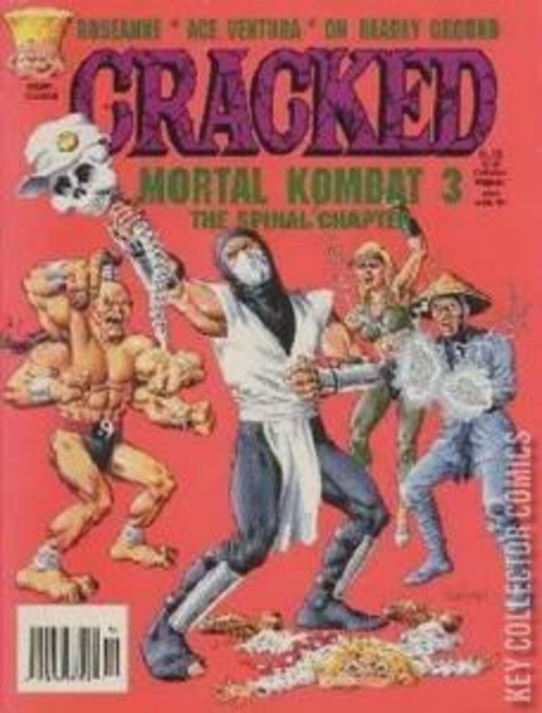 Cracked Mortal Kombat 3 the Spinal Chapter Comic Book - Etsy