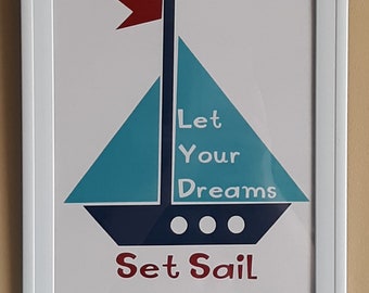 Let Your Dreams Set | Etsy