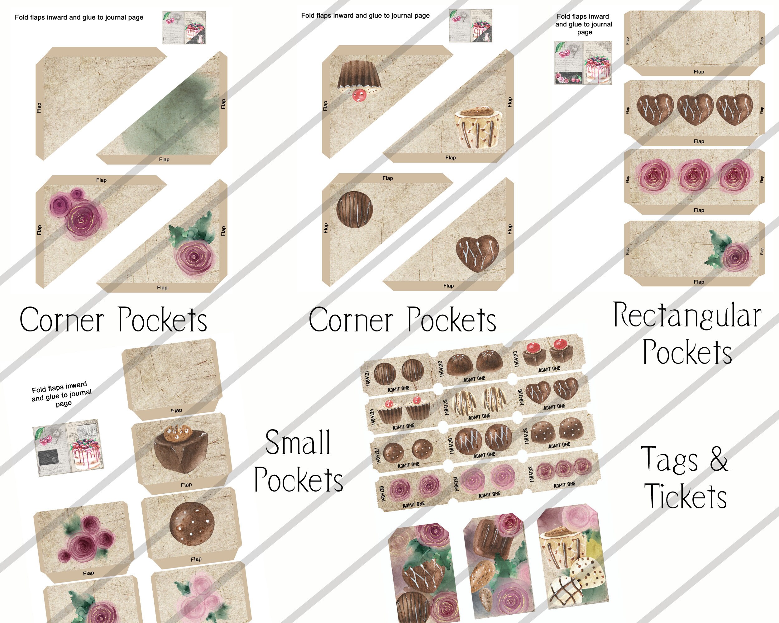 CHOCOLATE JOURNAL KIT Sweet Journal Chocolate Journal - Etsy