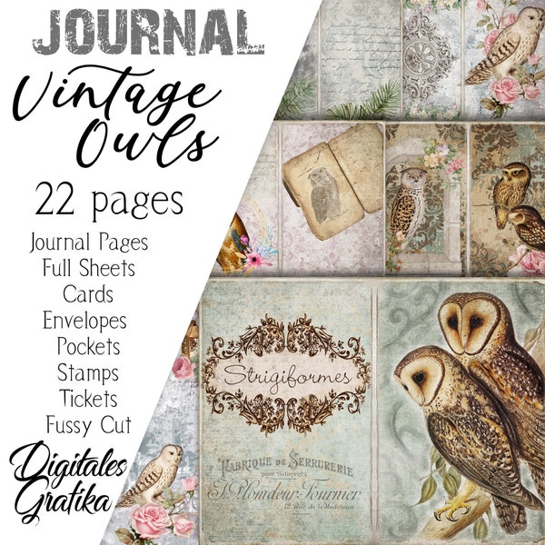 Vintage Owls - Etsy