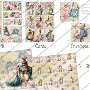VICTORIAN SCENT JOURNAL Kit Antique Perfume Pages Envelopes - Etsy