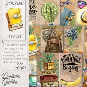 Travel Journal - Etsy