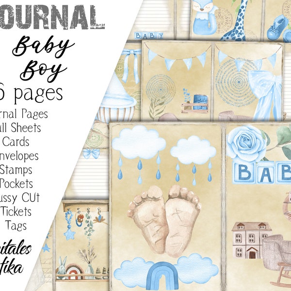 Baby Boy Stamp - Etsy