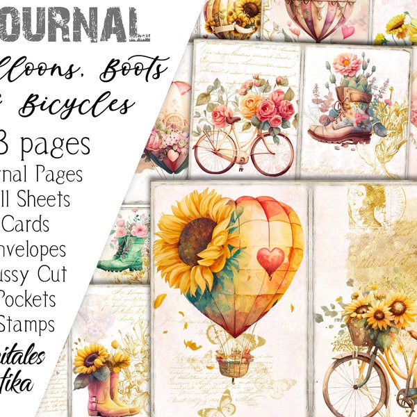 Printable Party Kit Air Balloon - Etsy