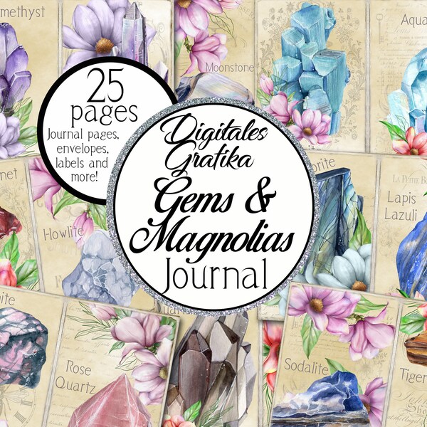 Magnolia Printable Stationery - Etsy