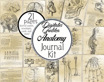 Printable Anatomy Journal - Etsy