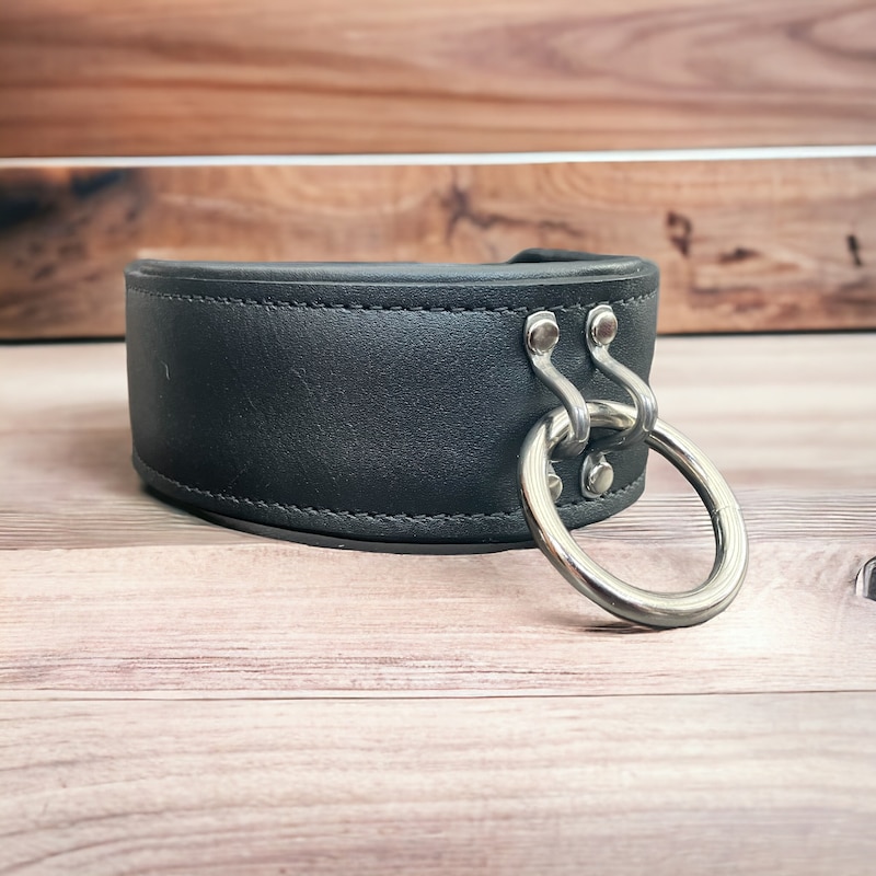 Leather Collar - Etsy