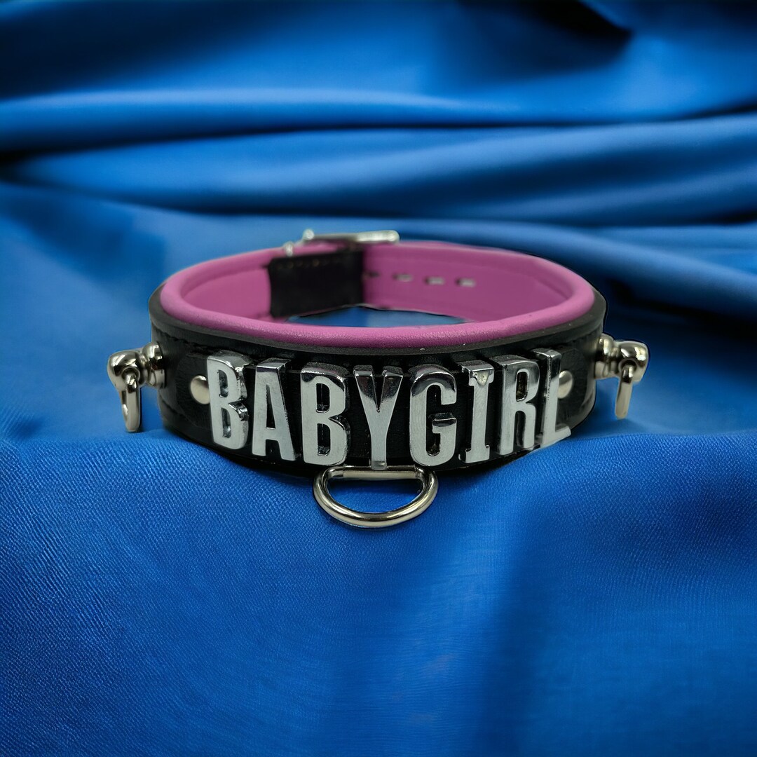 Real Leather Baby Girl Collar Choker I Custom Made Collar I Quality ...