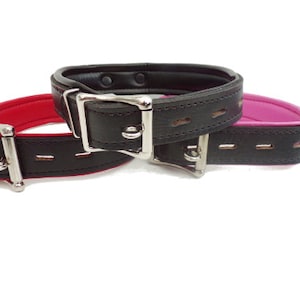 Pup Play Collar L Real Leather Collar Choker L Puppy Play Collar L ...