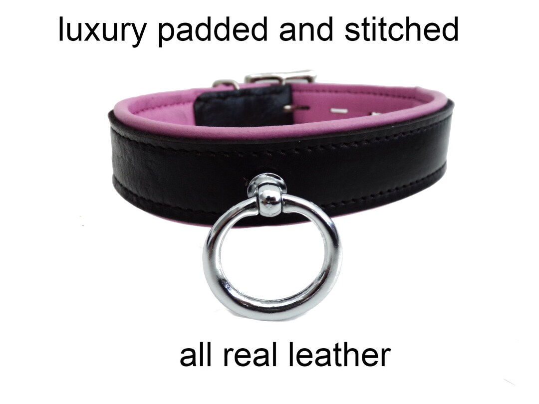 Bondage Locking Restraint Halsband Sklave O Ring Choker I Qualität ...