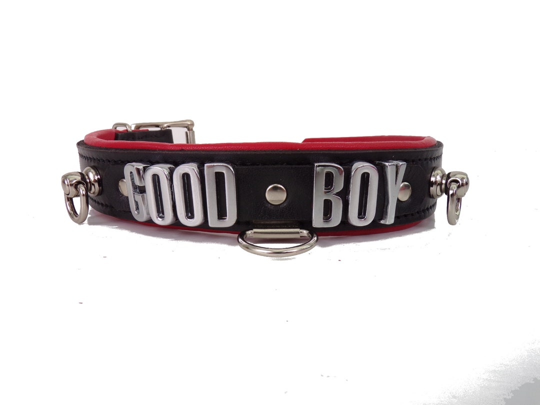 Good Boy Collar L Sub Locking Collar I Choose Your Own Words I Quality ...