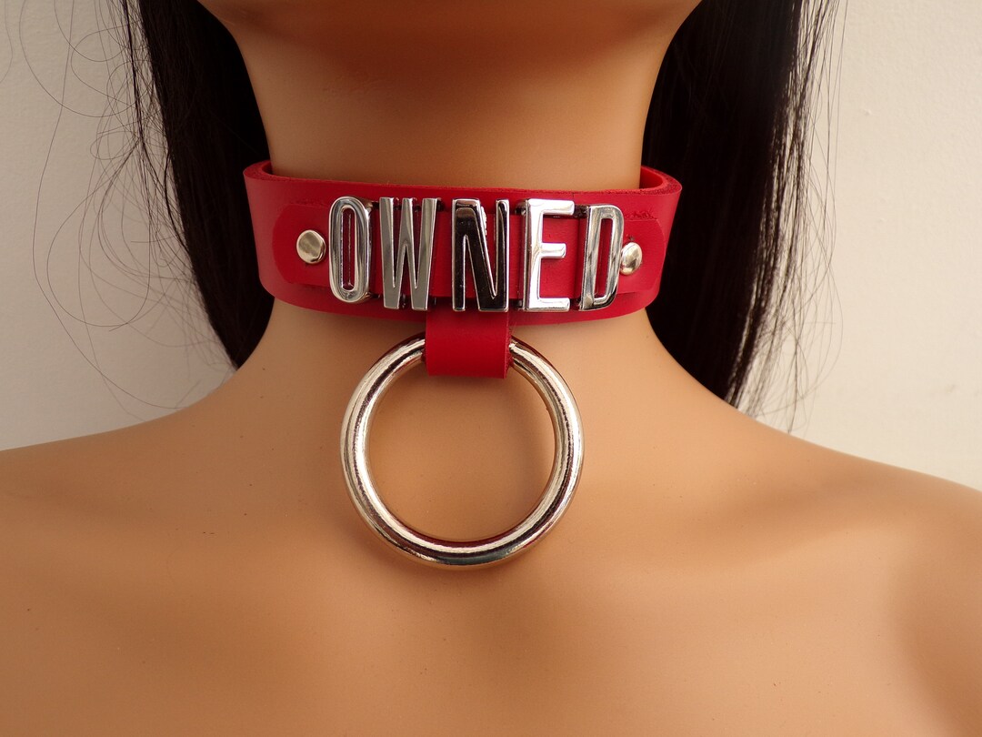 Custom Sub Locking Collar I Leather Choker Collar I 24 Mm With 18mm ...