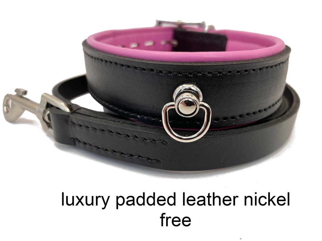 Gothic Slave Choker Locking Collar and Leash Set I Quality Bobdage ...