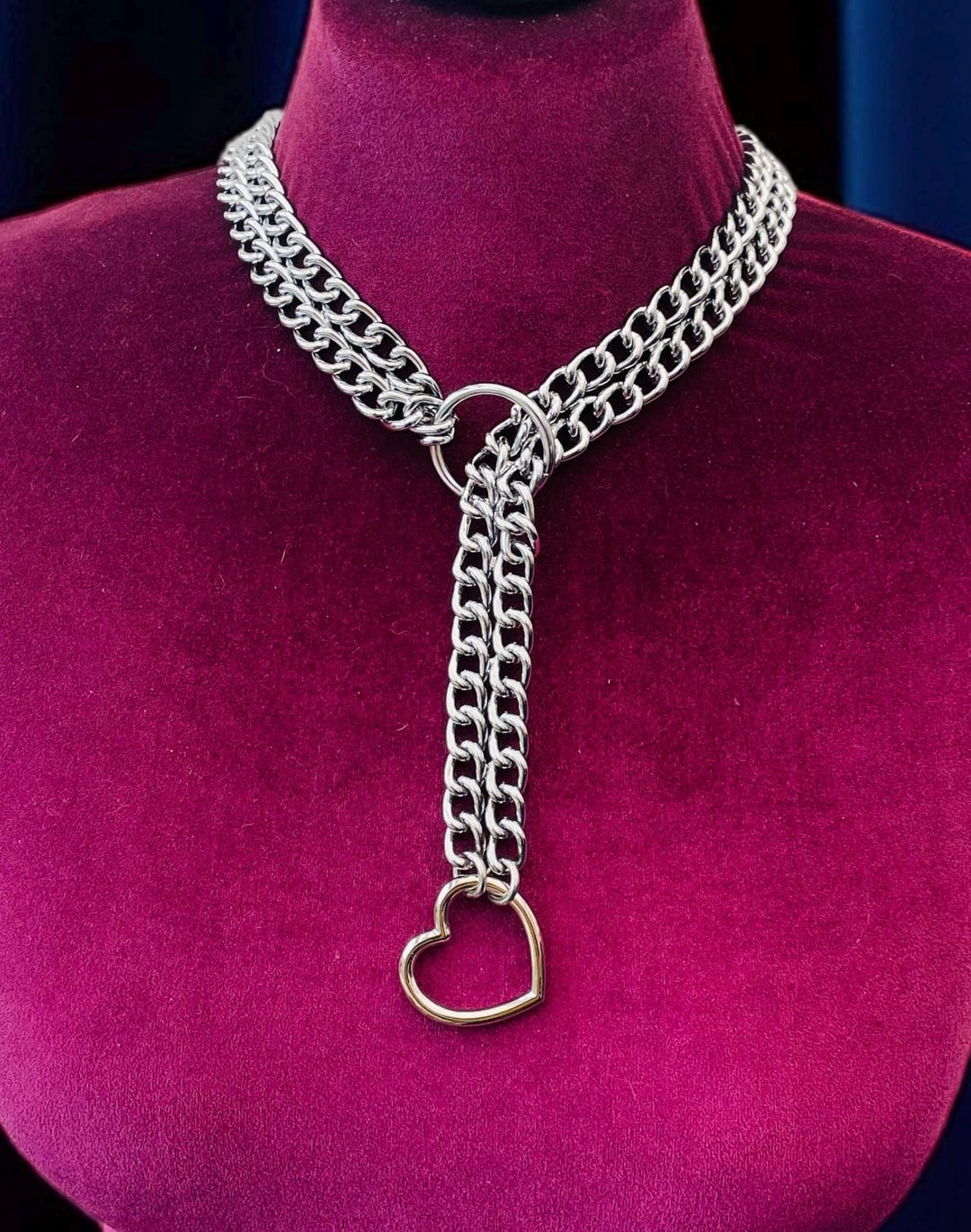 Slip Chain Choker | Necklace | Choker Necklace | Nickel Free Steel O ...