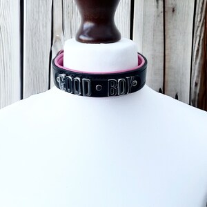 Good Boy Real Leather Collar Choker I Custom Made Collar I Quality ...