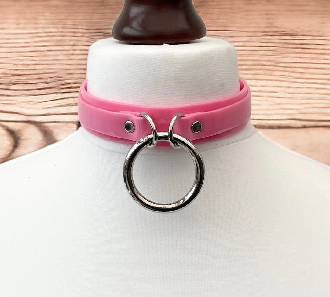 Layered PVC O Ring Choker Collar for Slave I 35mm Ring | Available in ...