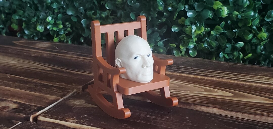 Dwayne the Rocking Chair Johnson 3D Printed Figure - Etsy
