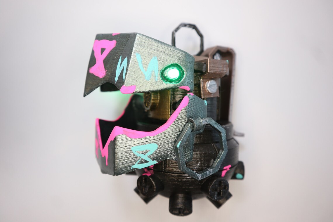 Jinx's Chomper Arcane 3D Printed Replica - Etsy