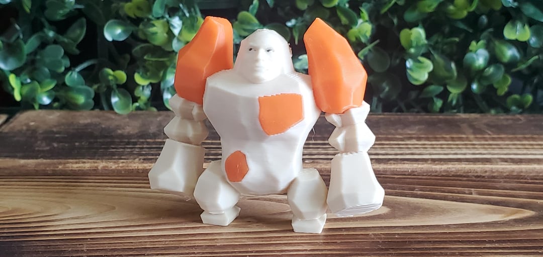 Regirock Johnson - Regirock X the Rock 3D Printed Figure - Etsy