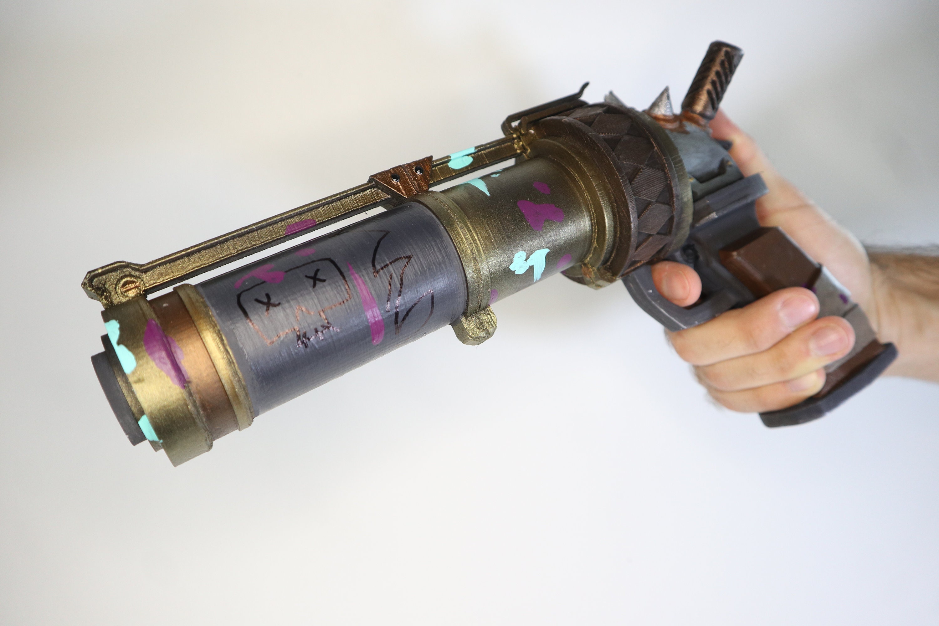 Jinx's Zapper Arcane 3D Printed Replica Prop - Etsy UK