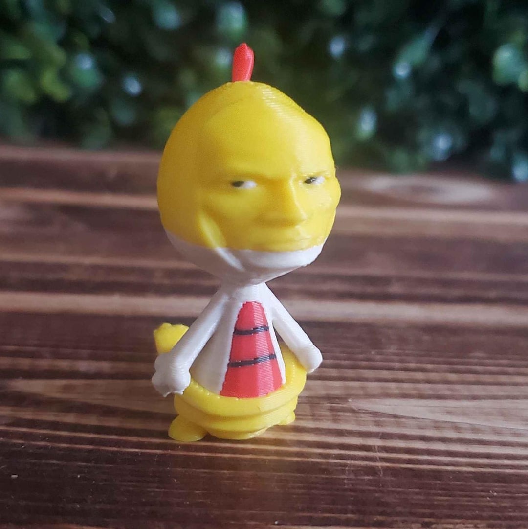 The "scrock" Scraggy X the Rock 3D Printed Figure - Etsy
