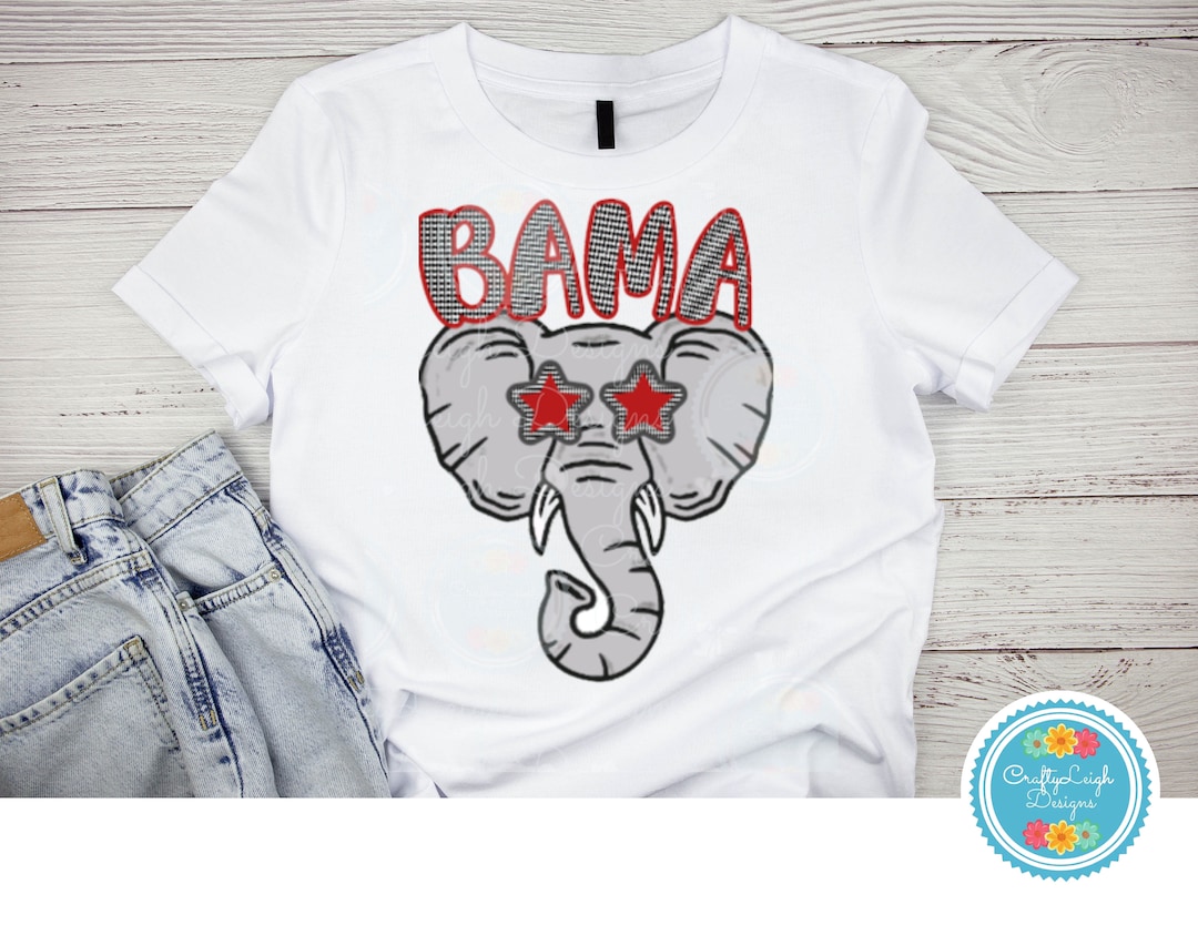 Bama Tshirt, Big AL Inspired Tshirt With Starry Eyes, Alabama Tshirt ...