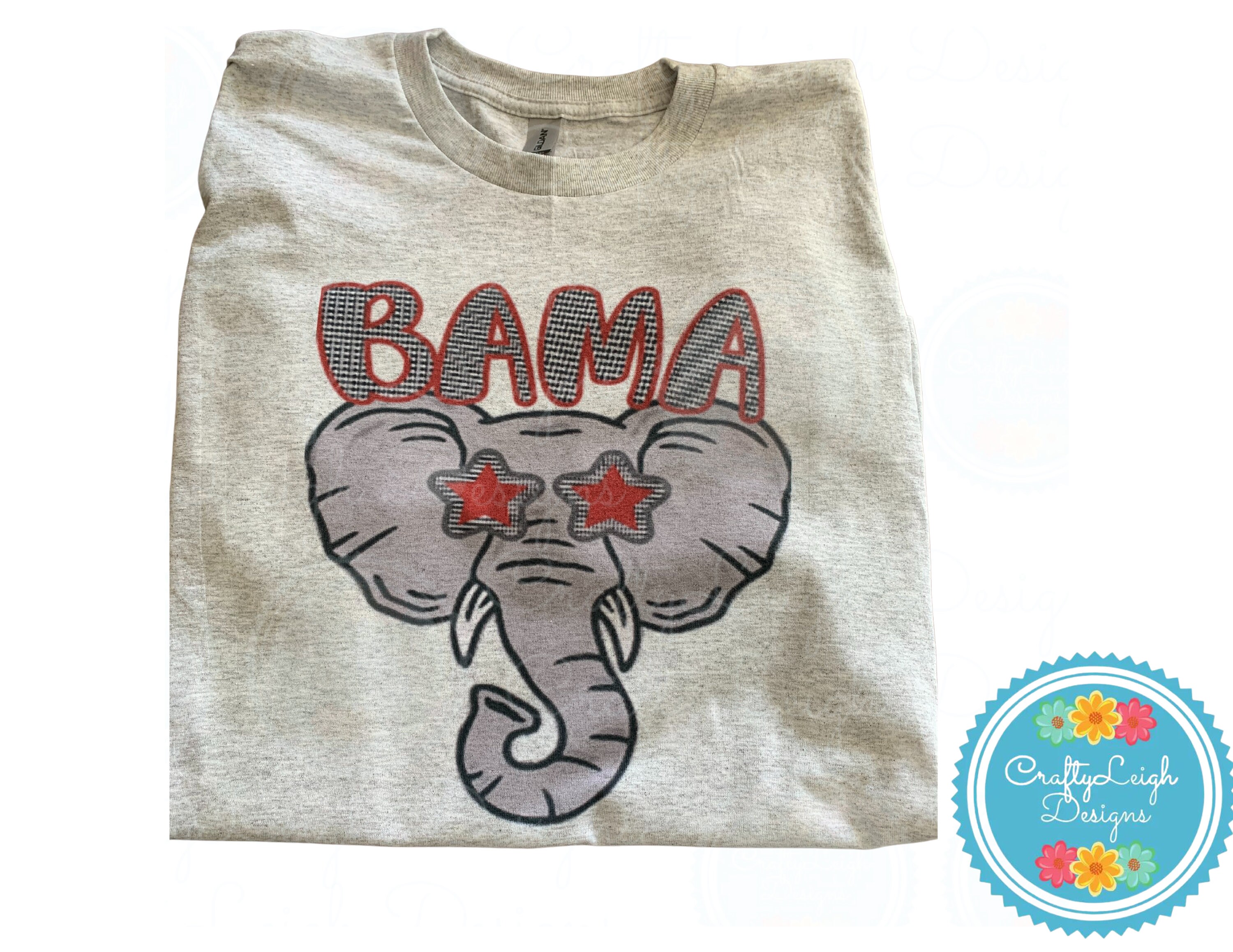 Bama Tshirt, Big AL Inspired Tshirt With Starry Eyes, Alabama Tshirt ...