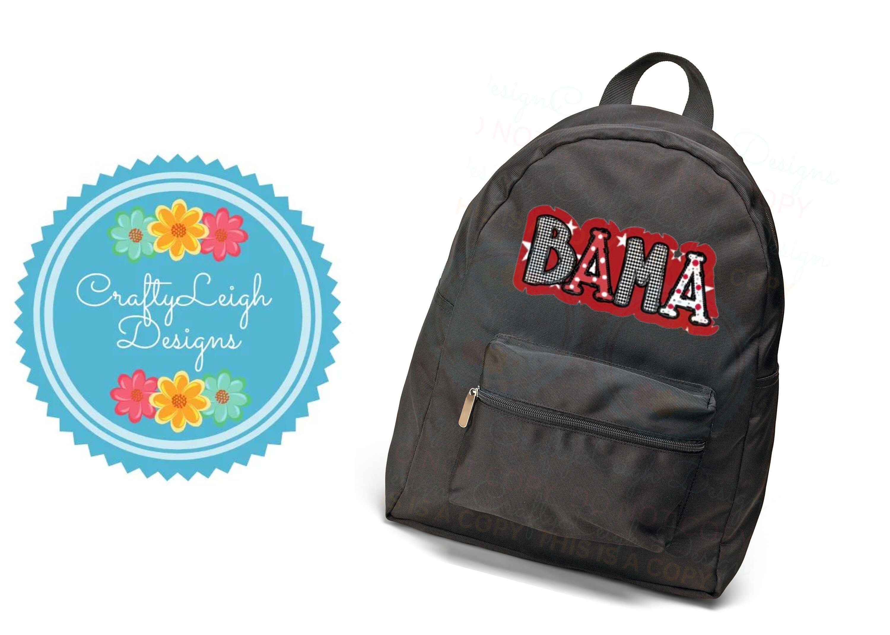 Vinyl Iron on Bama Patches, Iron on Vinyl Glitter Sublimation Bama ...