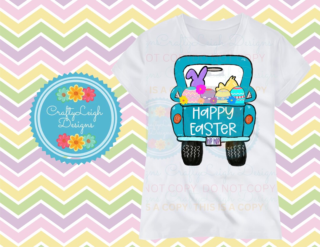 Happy Easter Pickup Truck Png, Happy Easter Truck Digital File, Easter ...