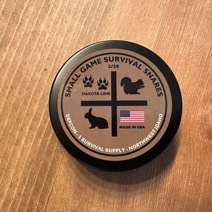 Small Game Survival Snares for Bush Craft & Preparedness - Handmade in ...