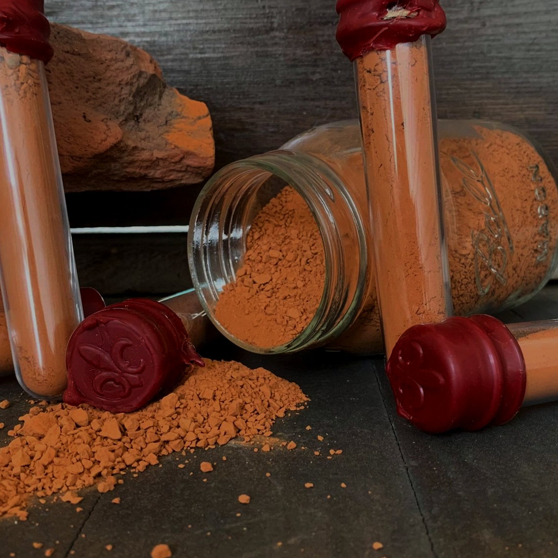 Red Brick Dust - Etsy