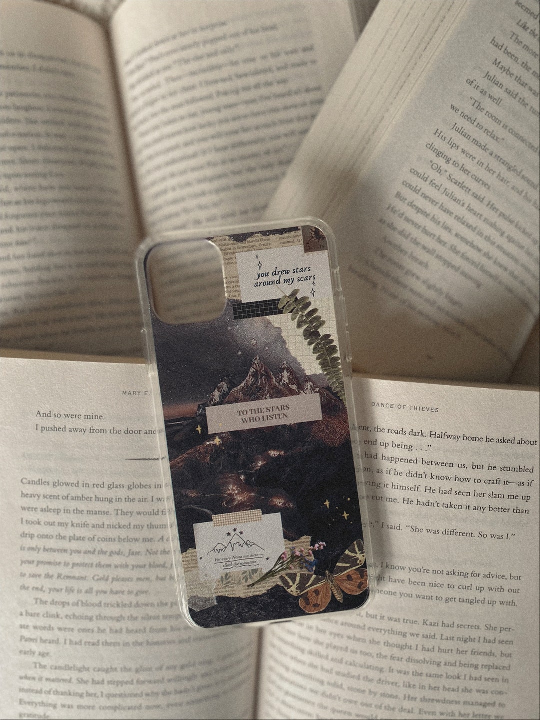 To the Stars iPhone Case Bookish Phone Case Velaris Book - Etsy