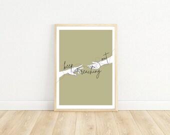 Reaching Out Print - Etsy