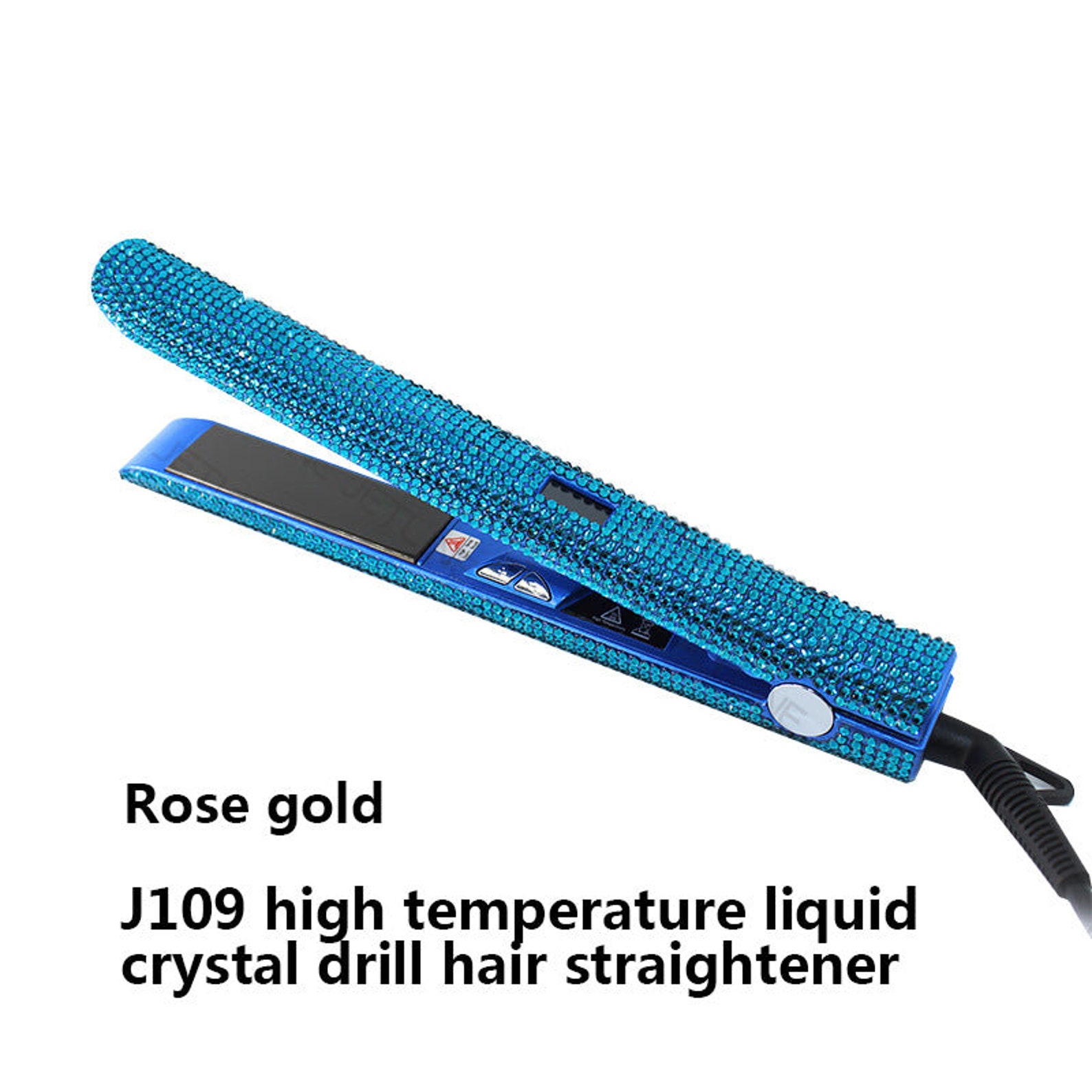 High Temperature Electric Splint for Diamond-studded Hair Straightener ...