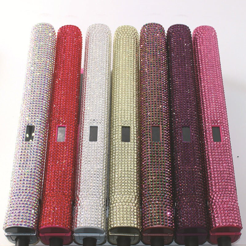 High Temperature Electric Splint for Diamond-studded Hair Straightener ...