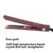 High Temperature Electric Splint for Diamond-studded Hair Straightener ...