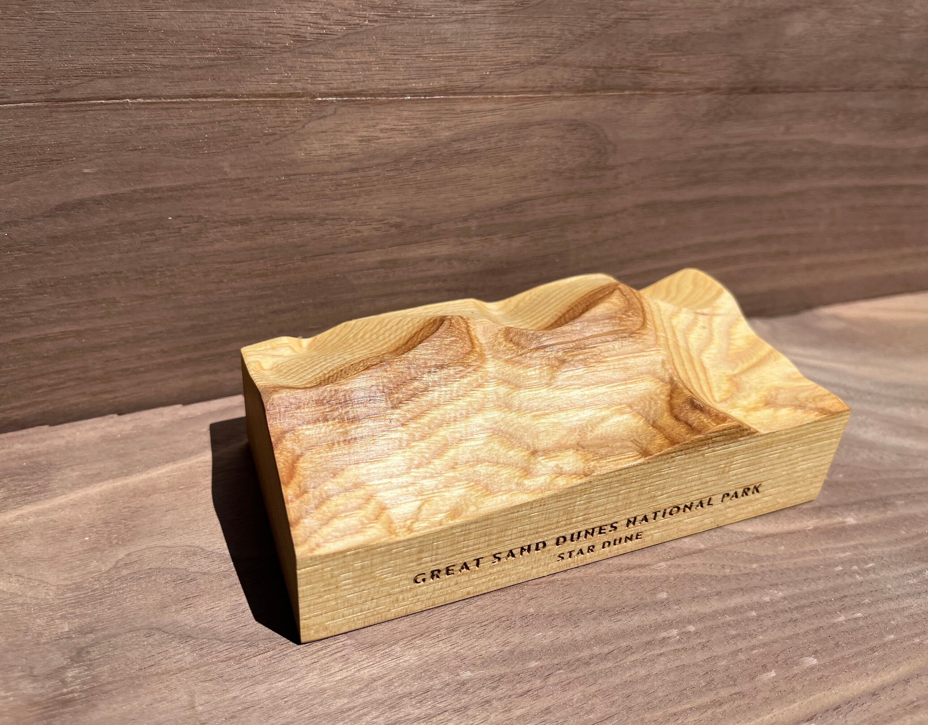 Great Sand Dunes National Park Model, Topographical Carve of Star Dune ...