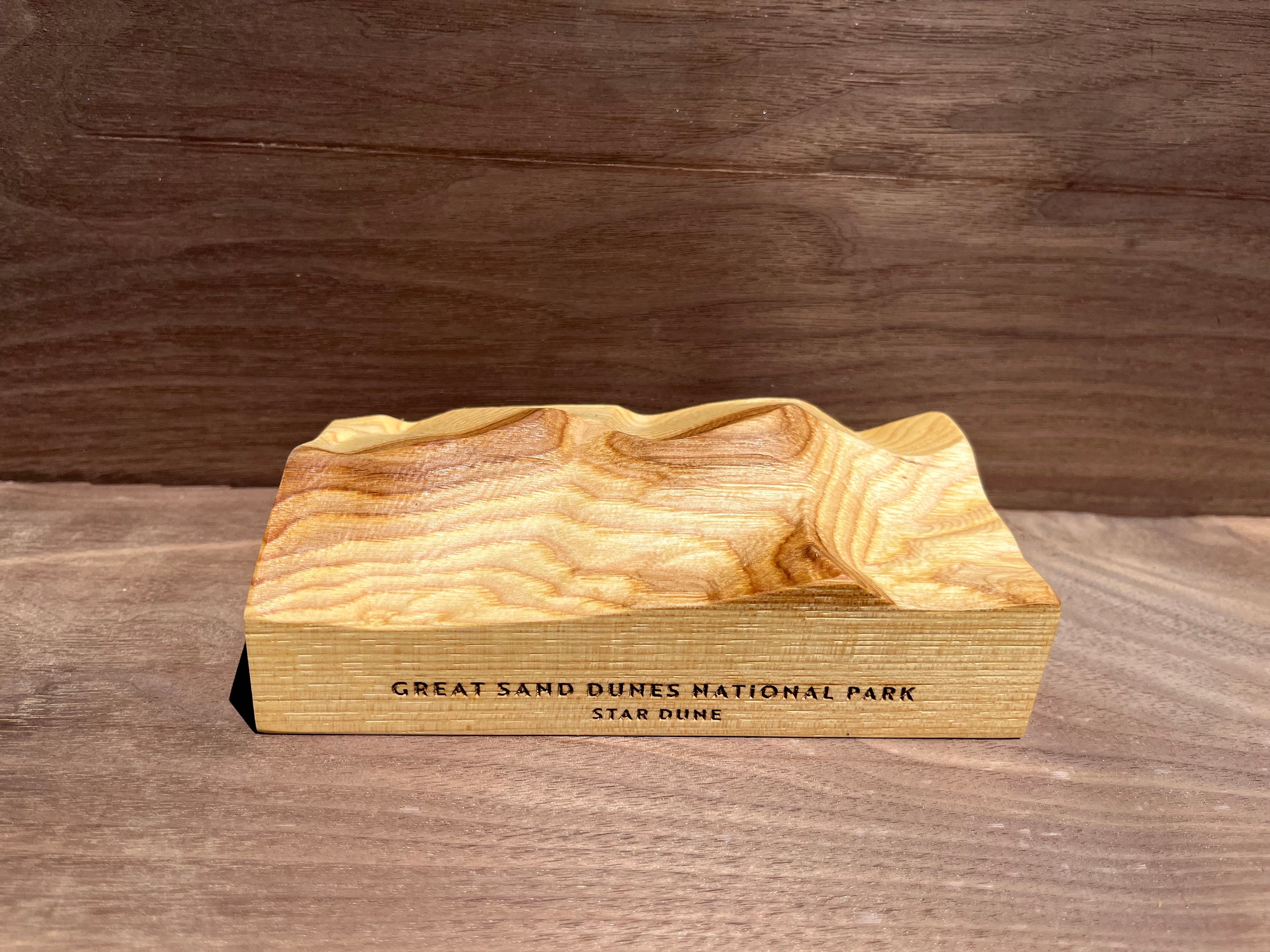 Great Sand Dunes National Park Model Topographical Carve of - Etsy