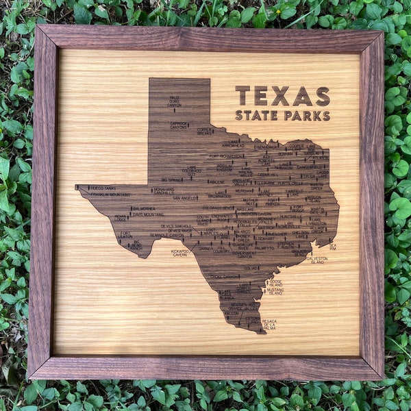 Texas State Park Stickers - Etsy