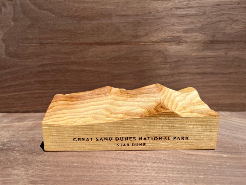 Great Sand Dunes National Park Model Topographical Carve of - Etsy