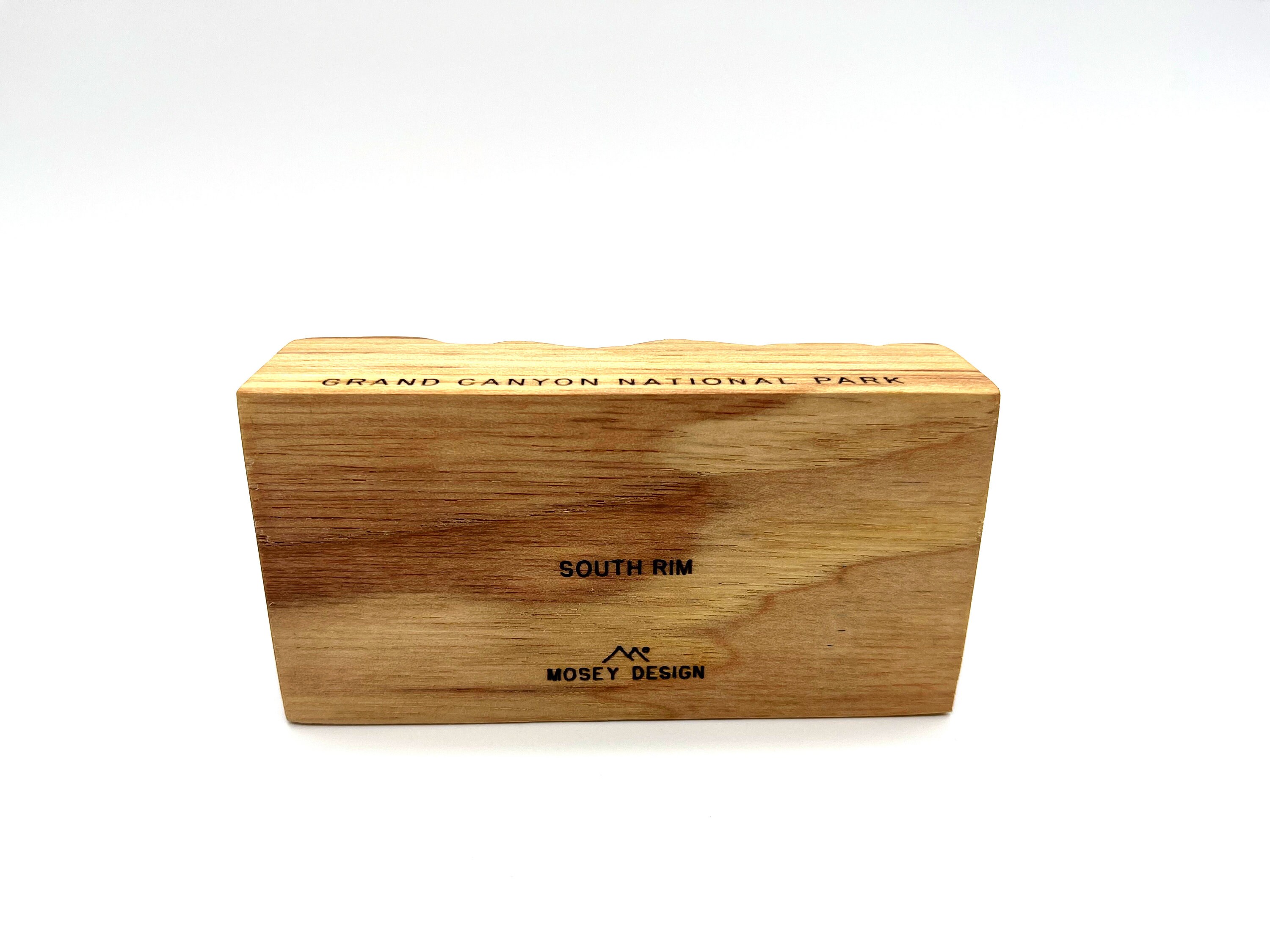 Grand Canyon National Park Souvenir Solid Wood Topography Carving of ...