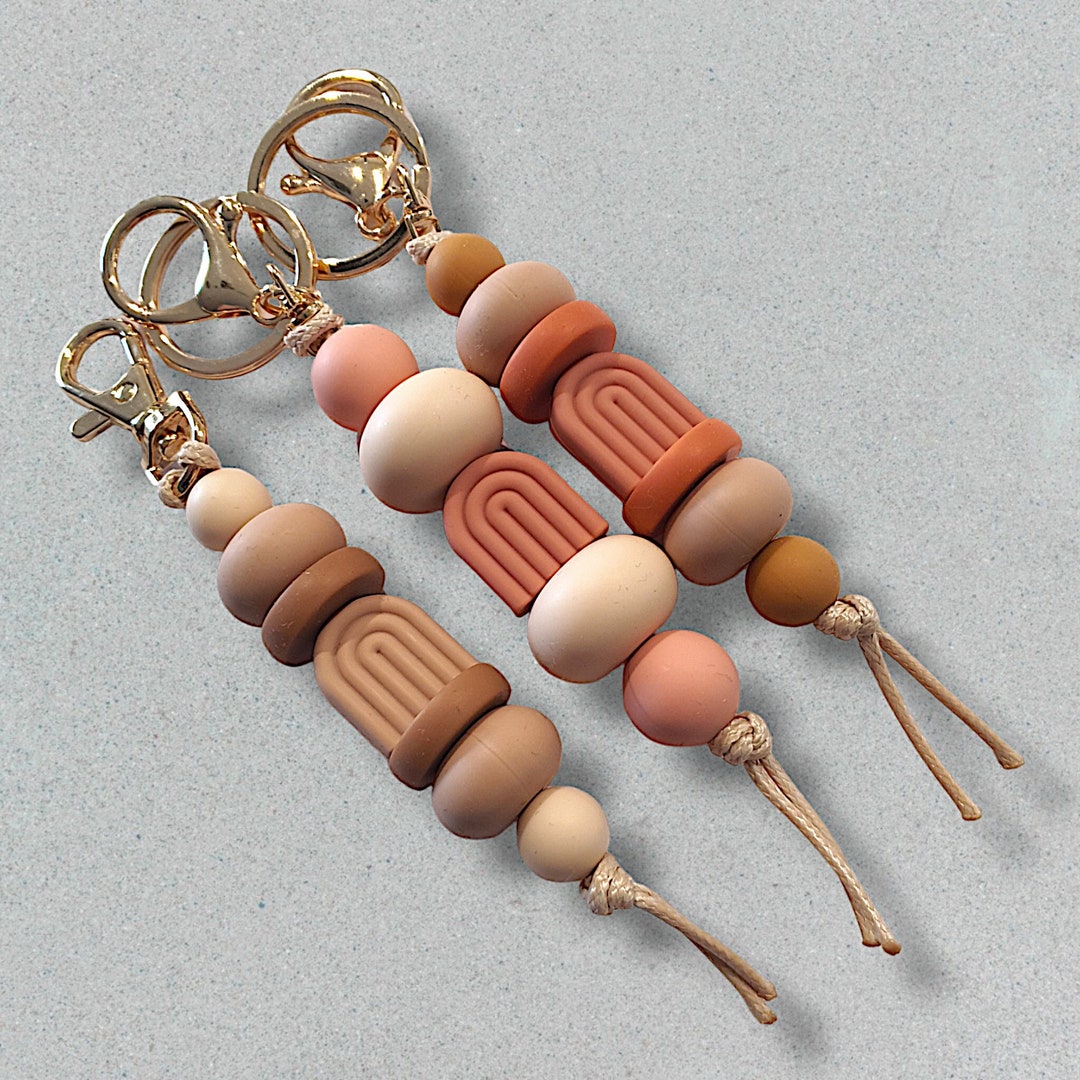 Keyring Boho Arch in "sunrise" Collection | Handmade Keyrings | Custom ...