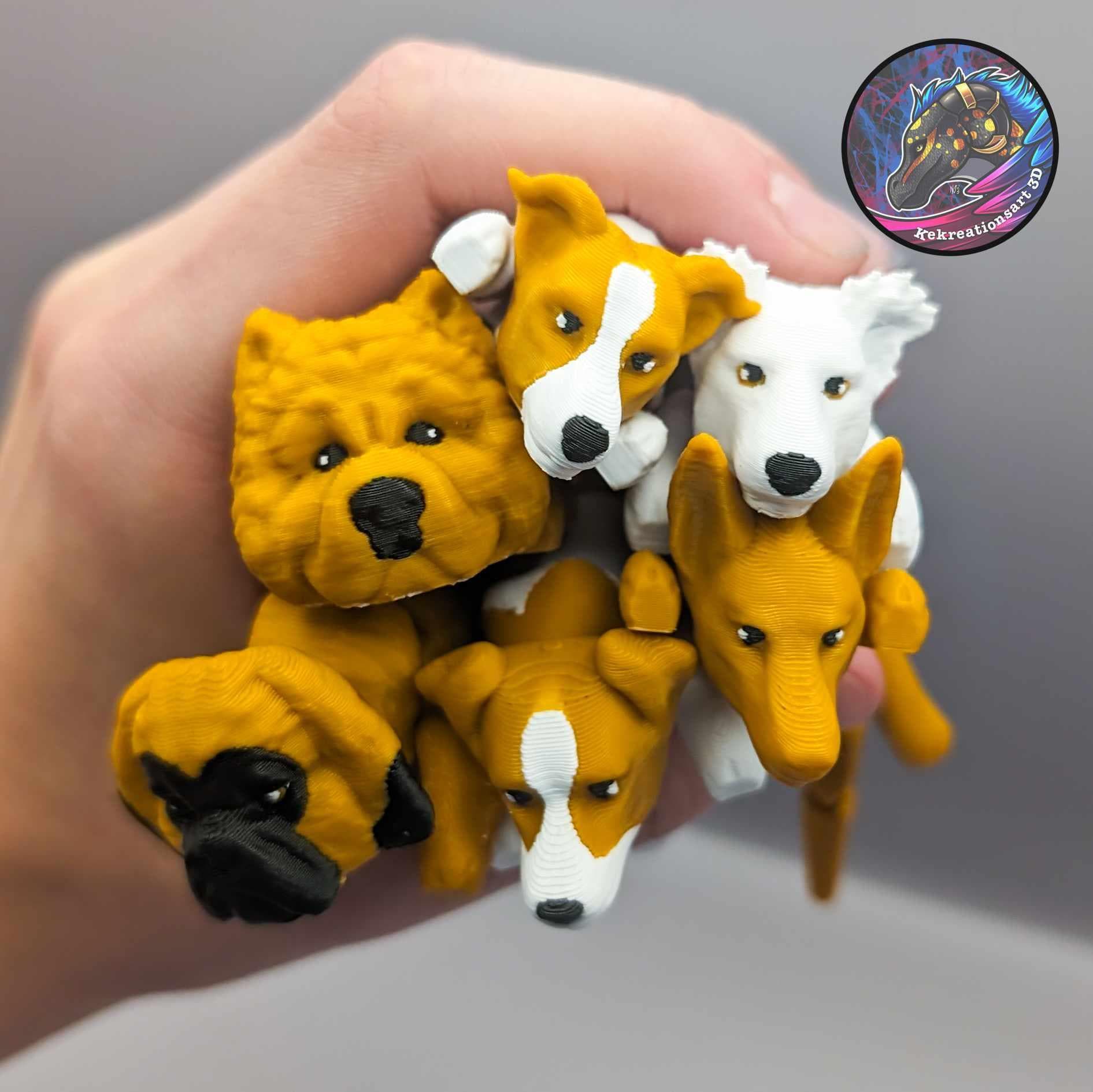 Custom 3D Printed Dog - Etsy