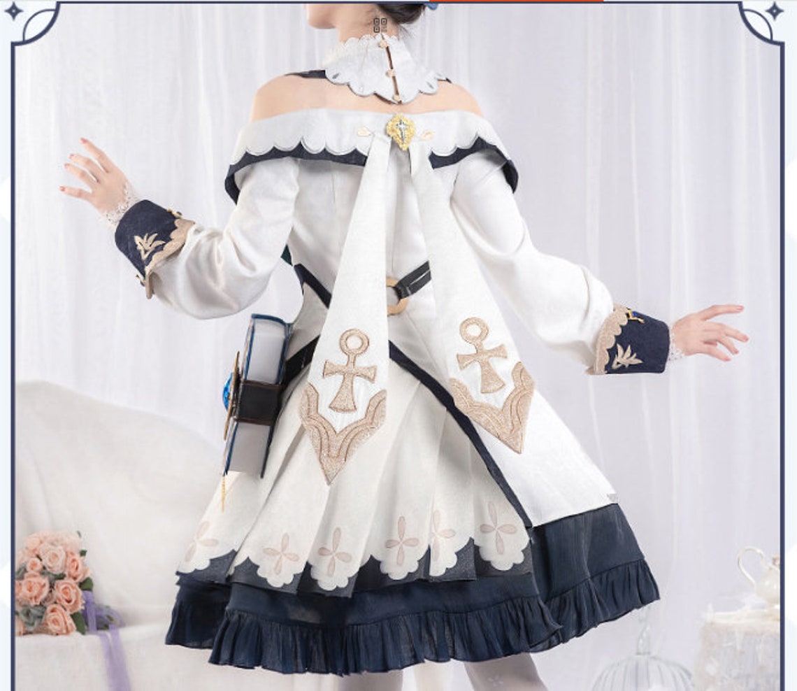 Best Quality Barbara Genshin Impact Cosplay Costume Full Set - Etsy UK