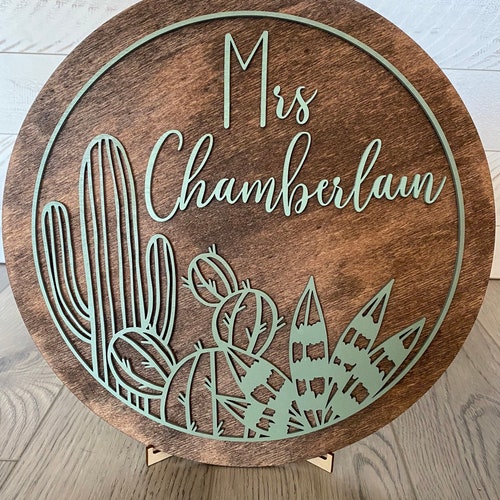 CACTUS Classroom Calendar & Weather Display Cactus Classroom | Etsy