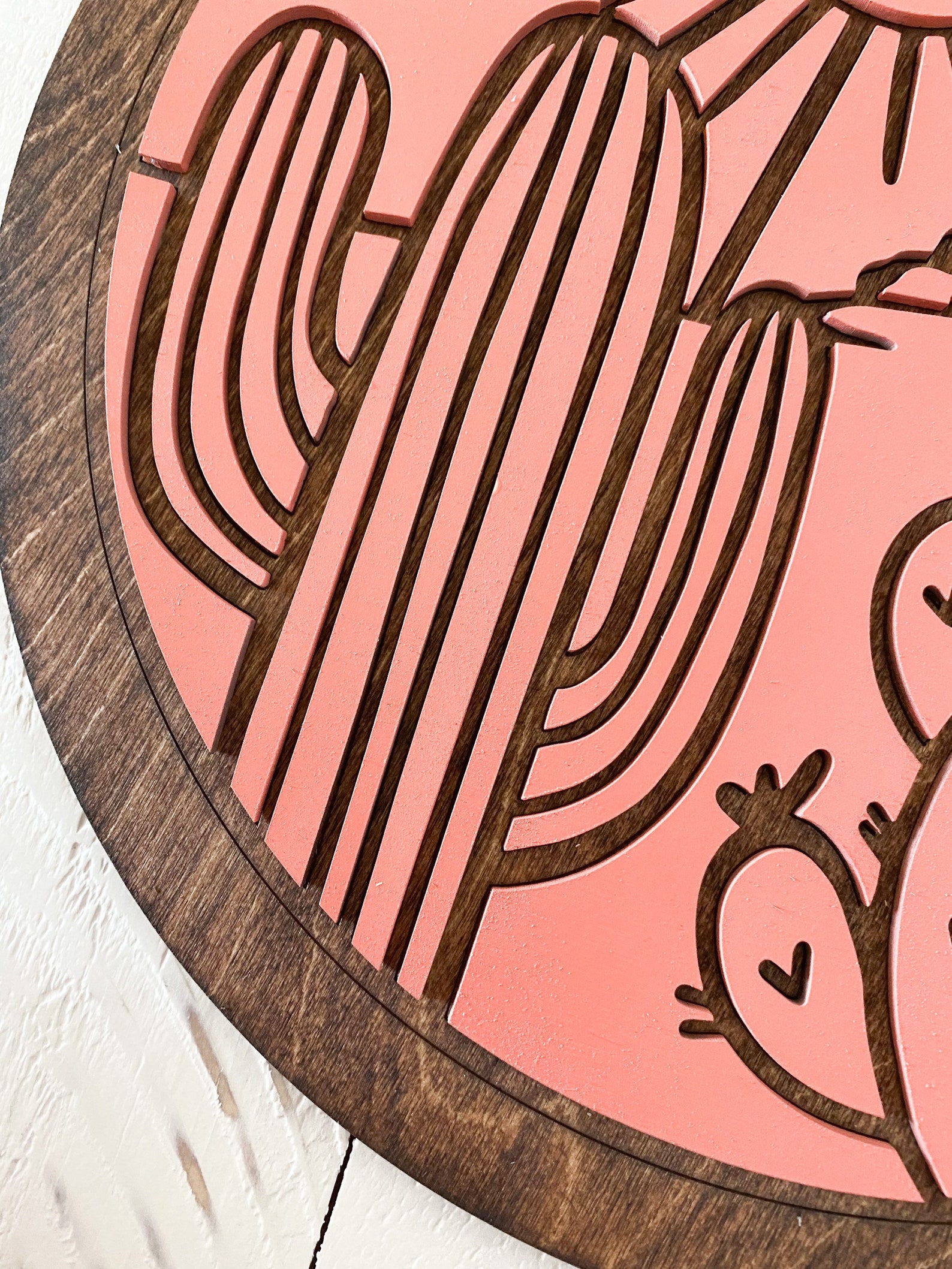 Boho Cactus Wall Decor Desert Themed Wall Art Saguaro | Etsy