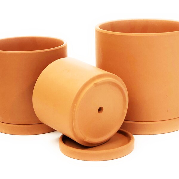 Terracotta Pots - Etsy