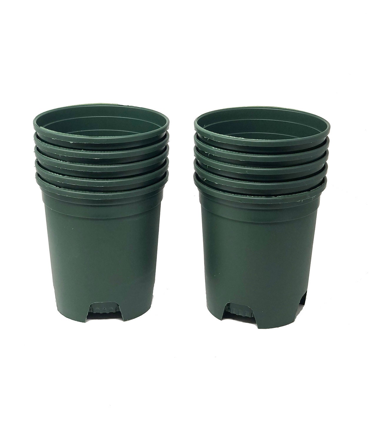 10-pack 1 Gallon Nursery Pot Liners Plastic Planters for - Etsy