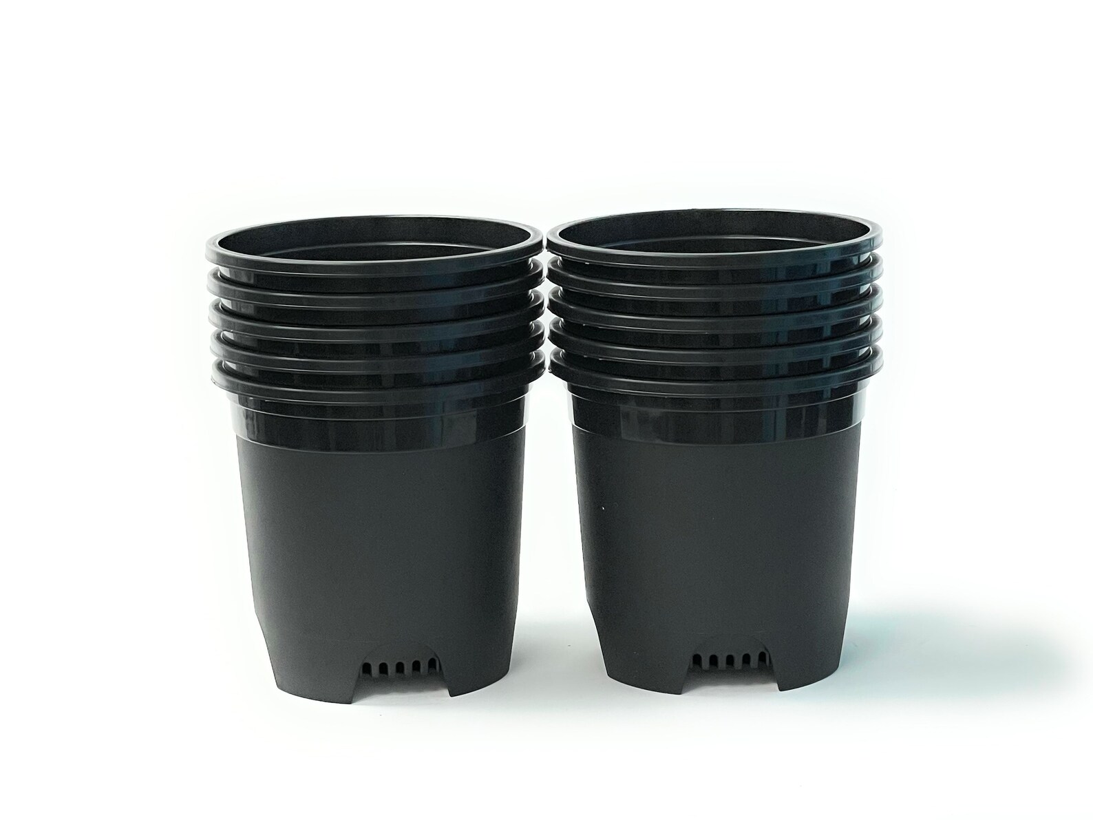 2 Gallon Nursery Pot Plastic 10-pack Planter Pots Pot Liners - Etsy